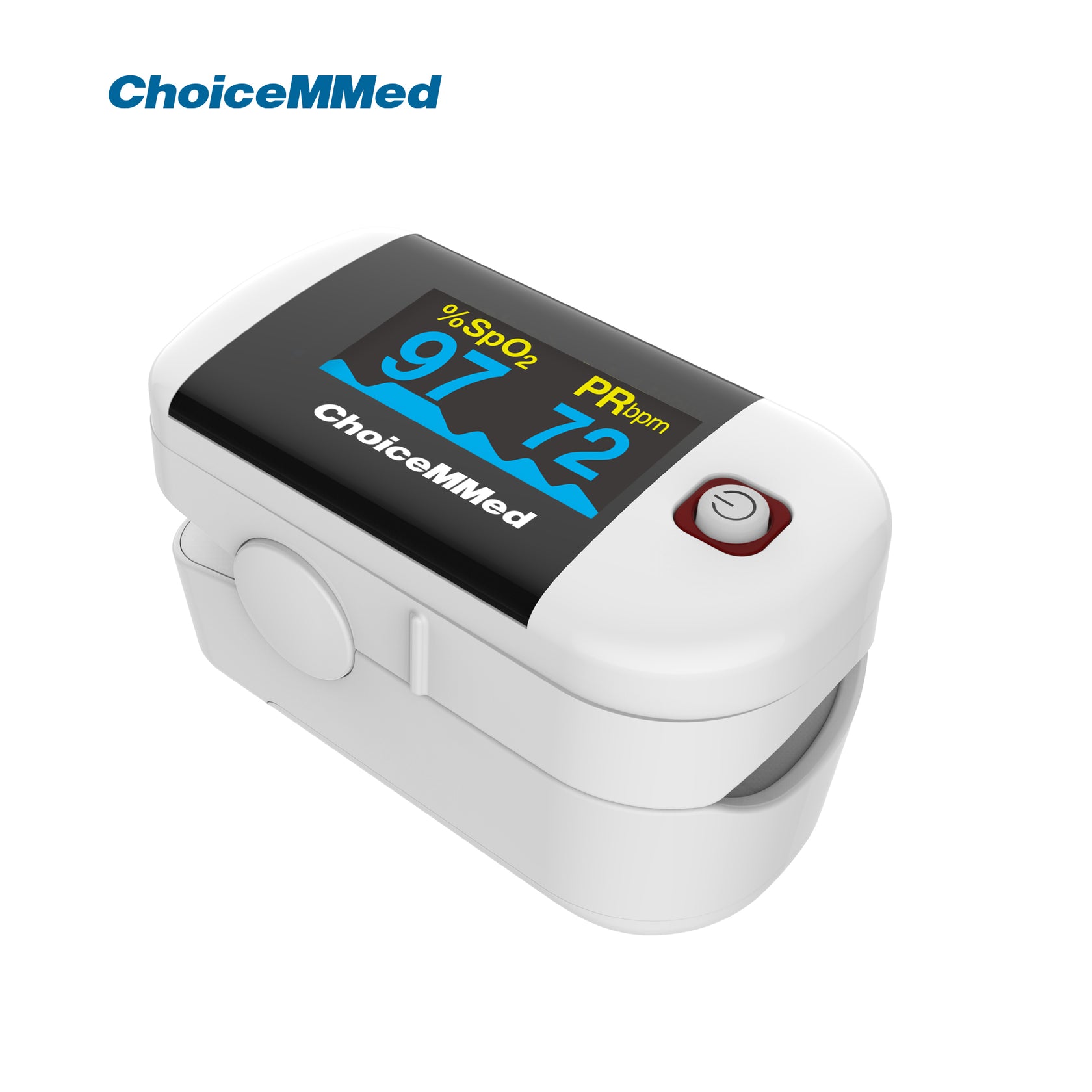 CHOICEMMED MD300C22 Fingertip Pulse Oximeter Blood Oxygen Saturation S ...